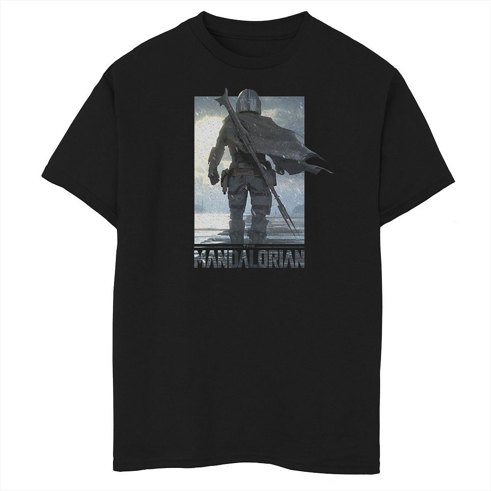 Boys 6-20 Star Wars Mando Walking Poster Graphic Tee