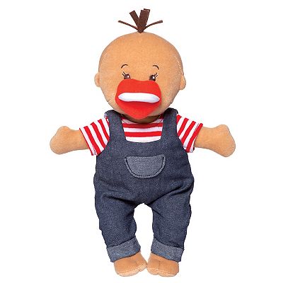 Manhattan Toy Wee Baby Stella Tiny Farmer 12 Inch Soft Baby Doll Set