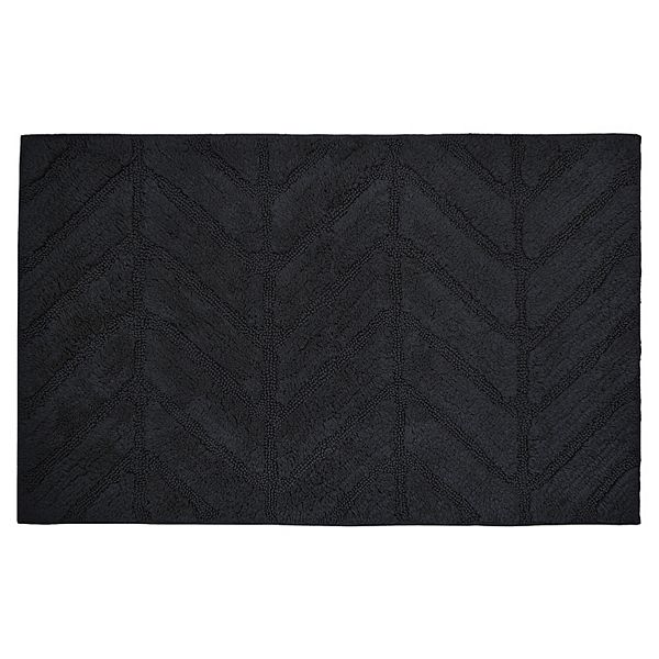 Sonoma Goods For Life® Textured Chevron Bath Rug