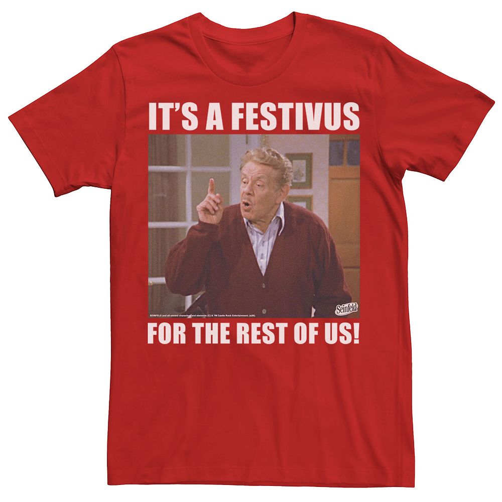 Men's Seinfeld Festivus Frank It's A Festivus For The Rest Of Us Tee