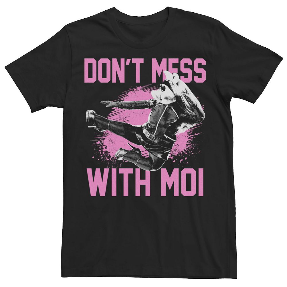 Men's Muppet Karate Piggy Text Tee