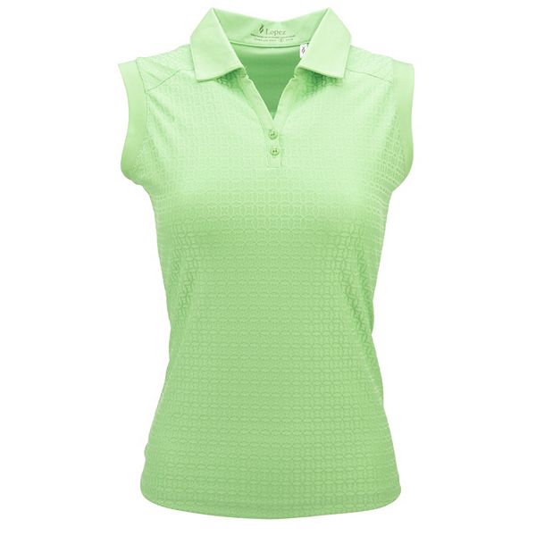 Women's Nancy Lopez Journey Sleeveless Polo
