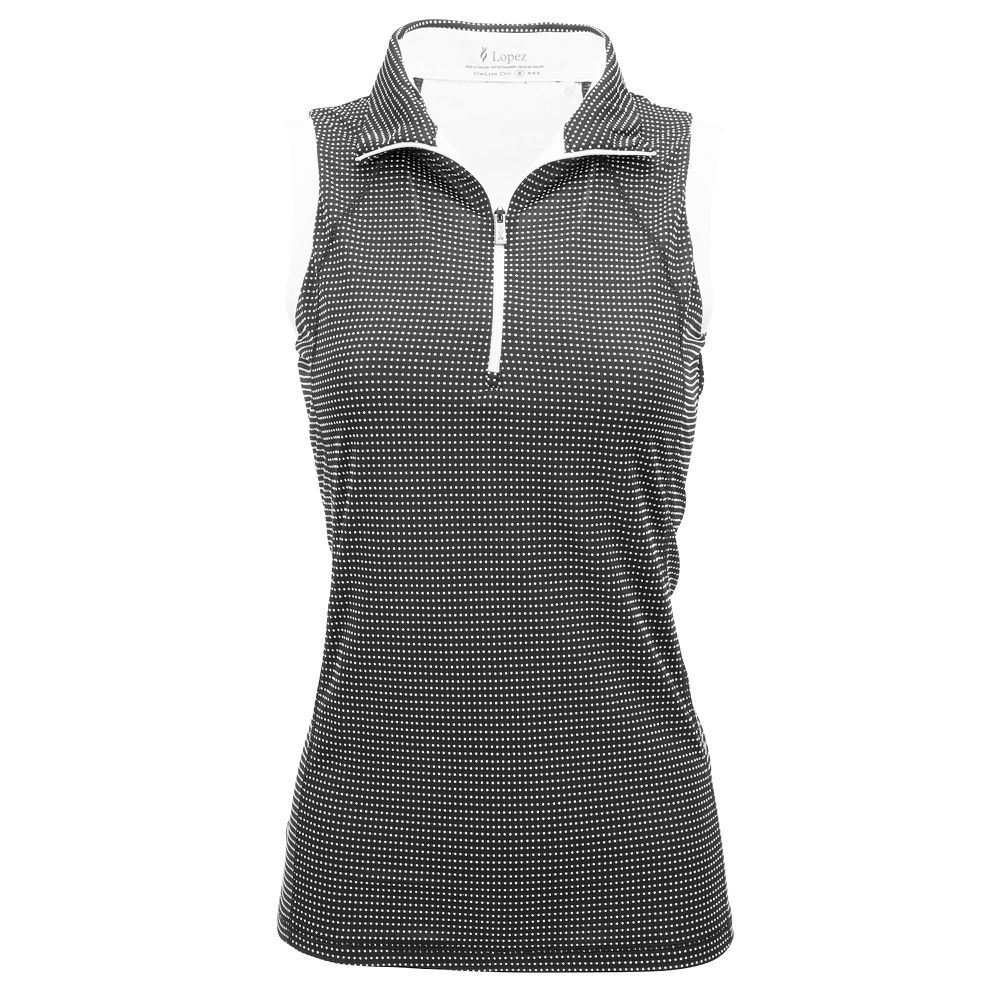 Women's Nancy Lopez Golf Zone Sleeveless Polo