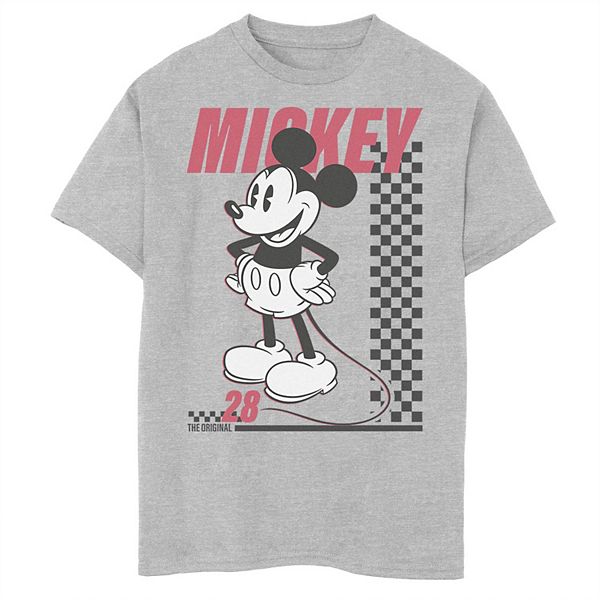 Disney's Mickey Mouse Boys 8-20 Finish Line #28 Graphic Tee