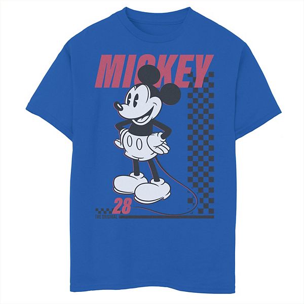 Disney's Mickey Mouse Boys 8-20 Finish Line #28 Graphic Tee