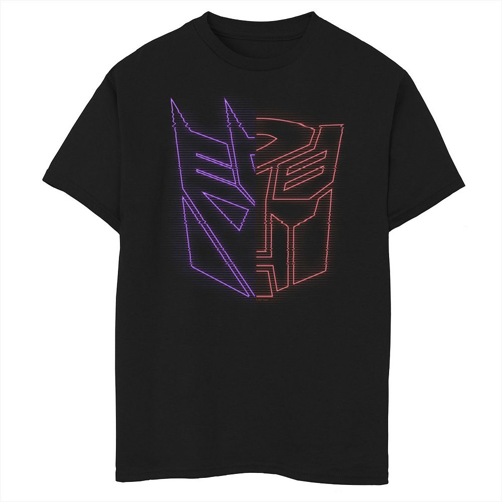Boys 6-20 Transformers: War For Cybertron Holographic Split Logo ...