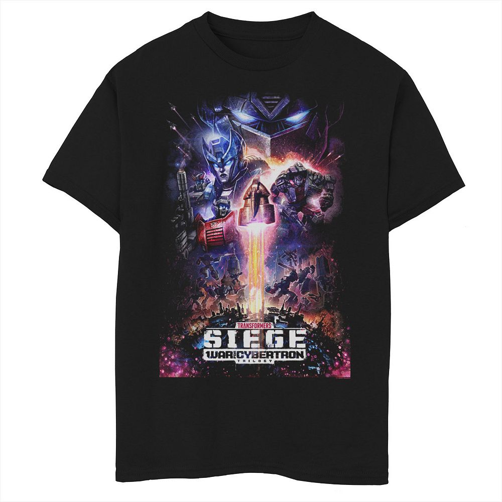 Boys 6-20 Transformer Siege Poster Graphic Tee