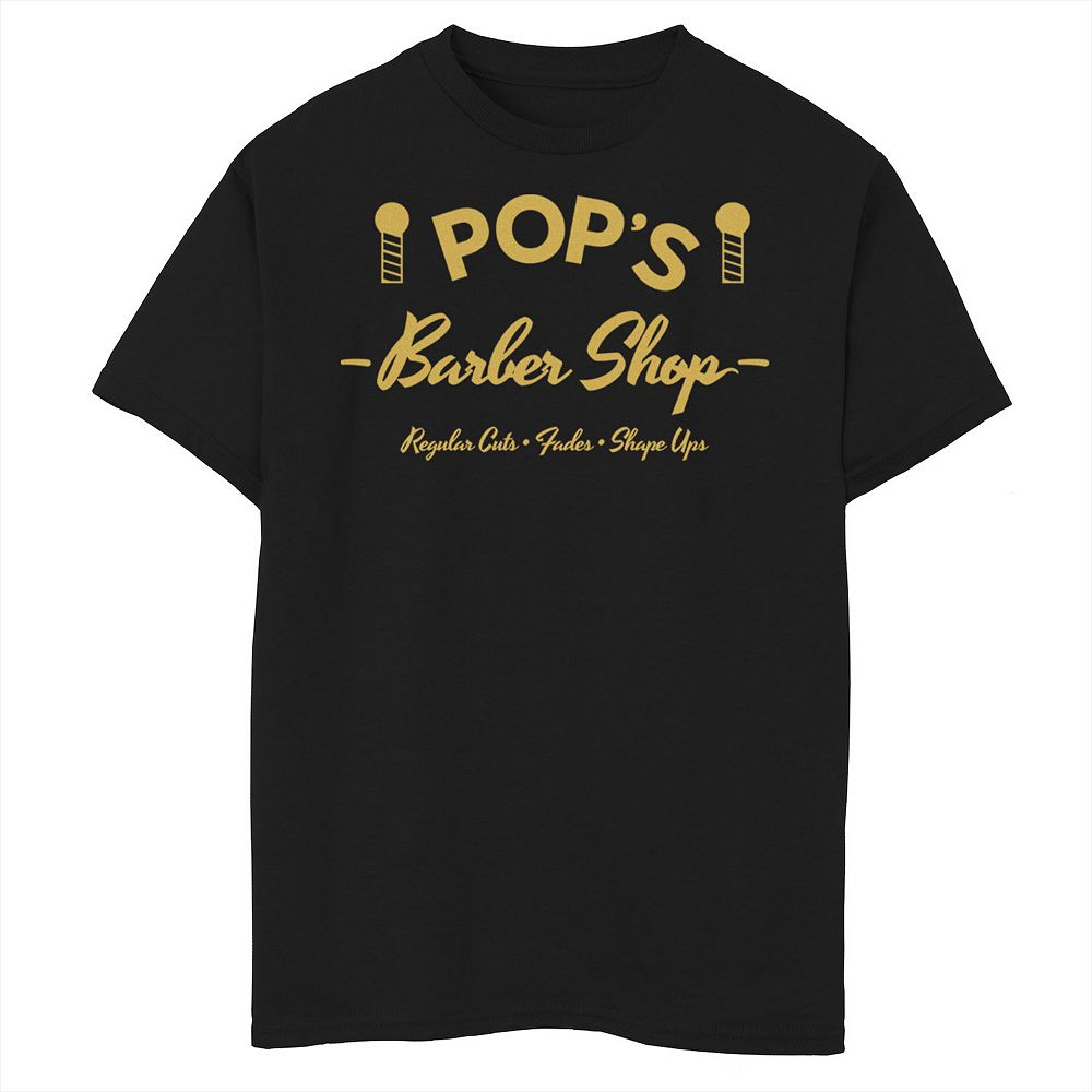 Boys 8-20 Marvel Luke Cage Pop's Barber Shop Graphic Tee