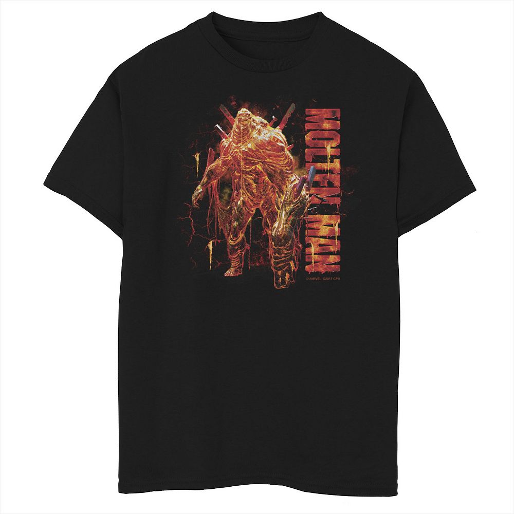 Boys 6-20 Marvel Spider-Man Far From Home Molten Man Poster Graphic Tee