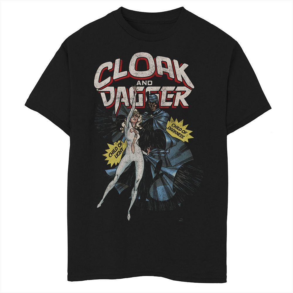 Boys 8-20 Marvel Cloak & Dagger Child Of Darkness Graphic Tee