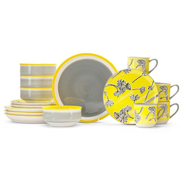 Baum Amari 16-pc. Dinnerware Set - Sansujyuku - Tire Store