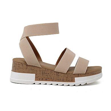 Yoki Brenda 05 Women's Wedge Sandals