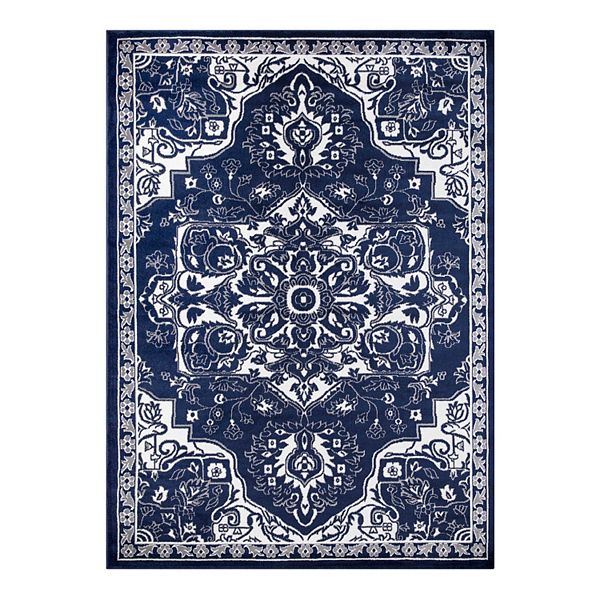 Concord Global Jefferson Vintage Medallion Area Rug