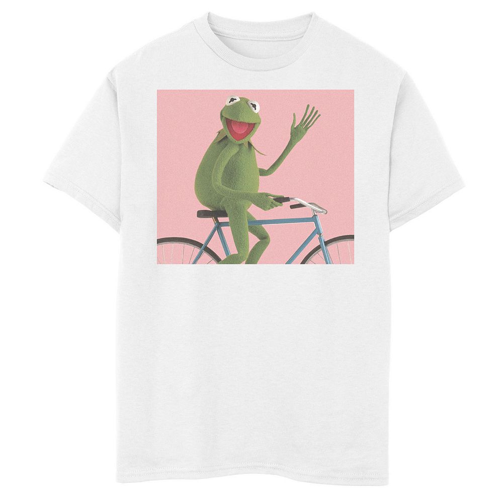 Disney's The Muppets Boys 8-20 Kermit The Frog Bike Ride Tee