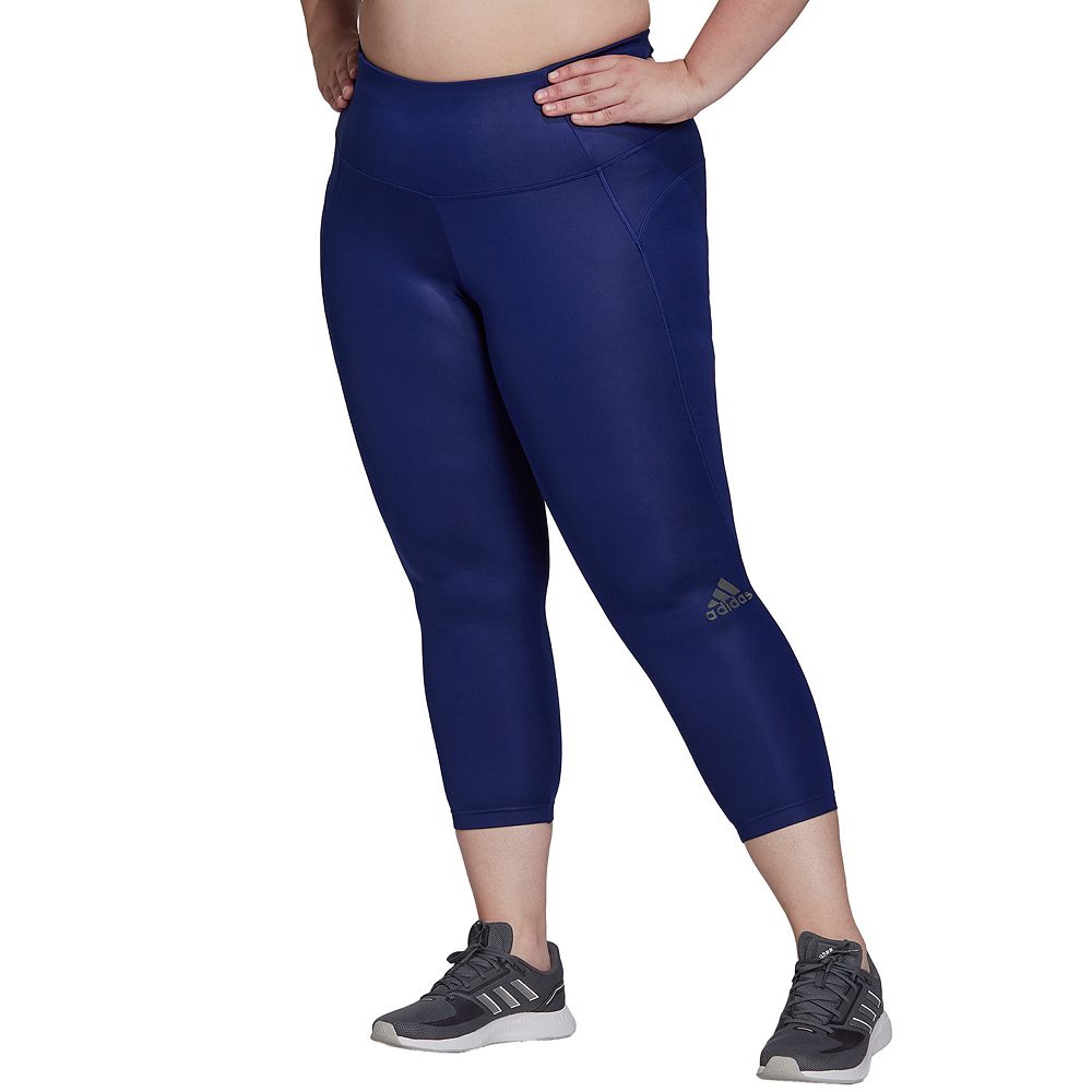Plus Size adidas U for U High-Waisted Leggings