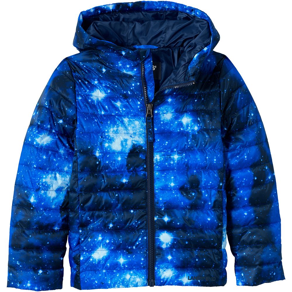 Kids 2-20 Lands' End Hooded ThermoPlume® Packable Jacket