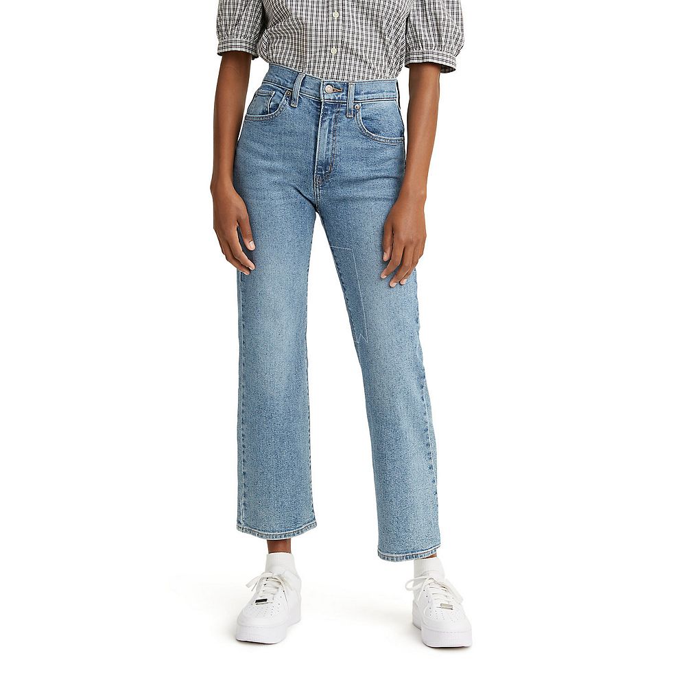 Women s Levi s High Waisted Cropped Flare Jeans