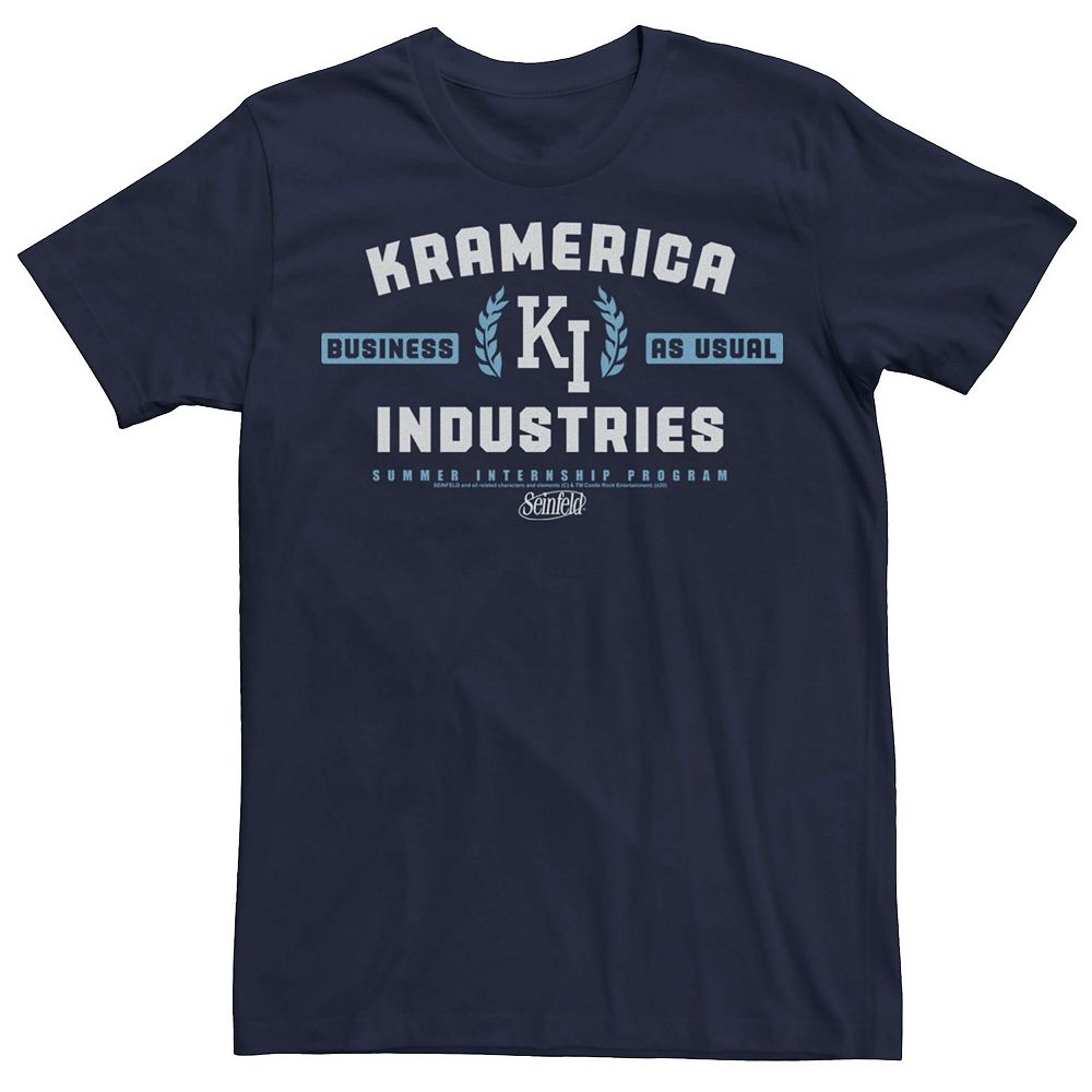 Men's Seinfeld Kramerica Industries Poster Tee