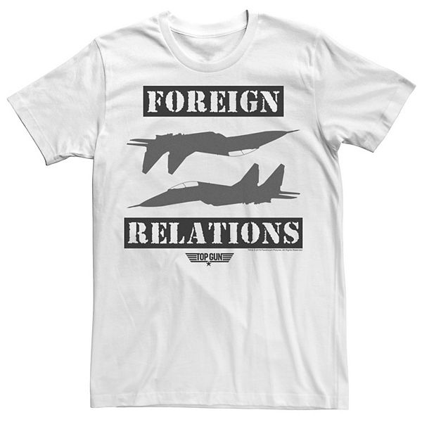 Men's Top Gun Foreign Relations Stamp Tee