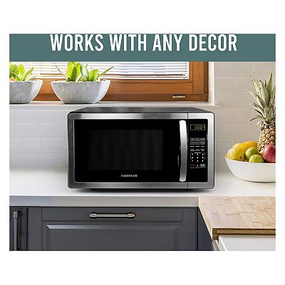 Farberware FM11SS Classic 1000 Watt Stainless Steel Microwave Oven