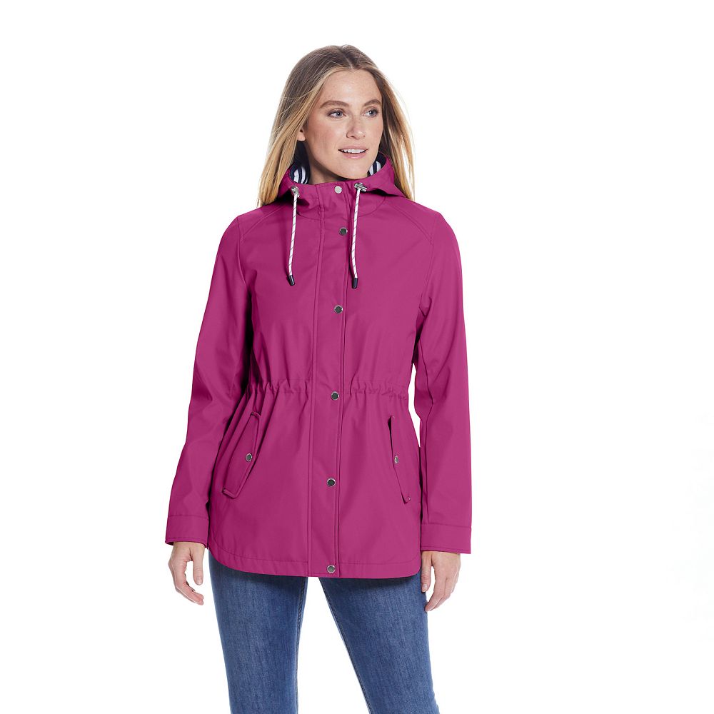 Women's Weathercast Hooded Nautical Anorak Jacket
