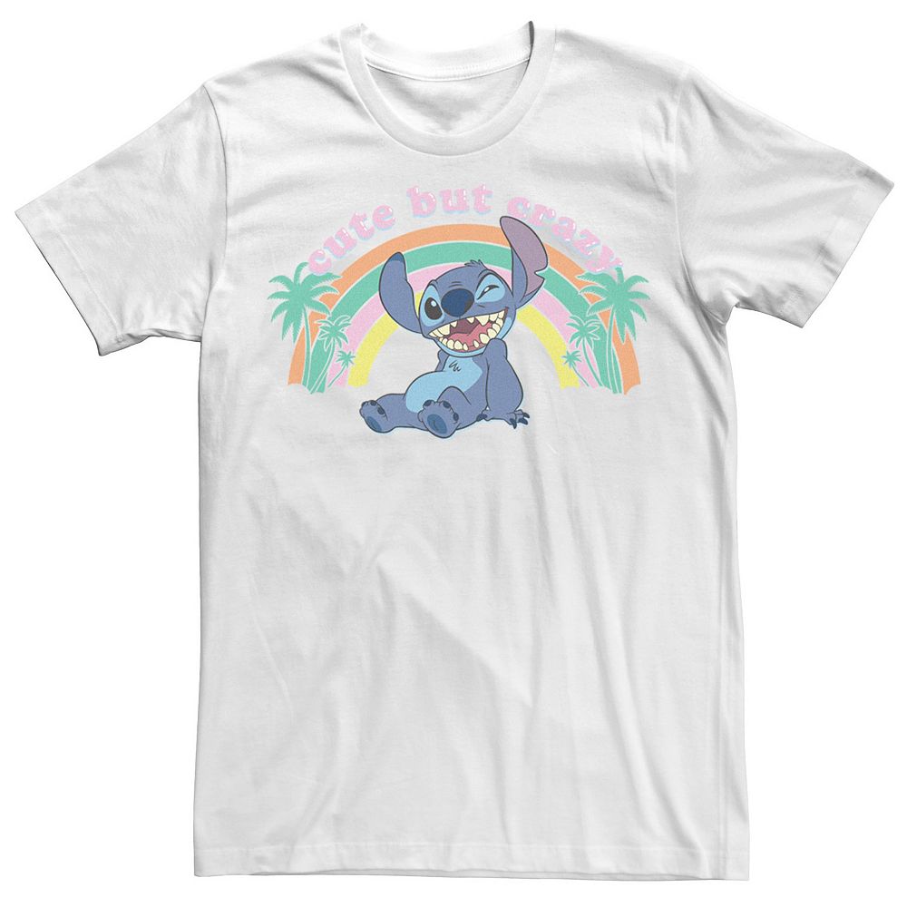 Big & Tall Disney Lilo & Stitch "Cute But Crazy" Stitch Tee