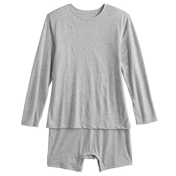 Boys 8-20 Sonoma Goods For Life® Long Sleeve Adaptive Bodysuit