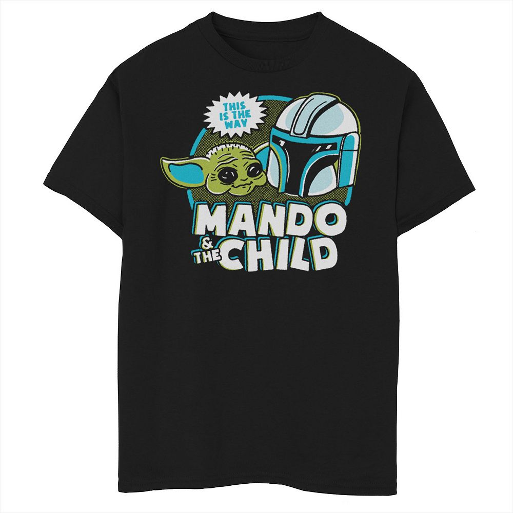 Boys 6-20 Star Wars: The Mandalorian & The Child aka Baby Yoda Retro ...
