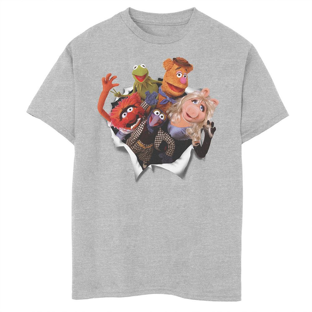Disney's The Muppets Boys 6-20 Group Shot Breakthrough Graphic Tee