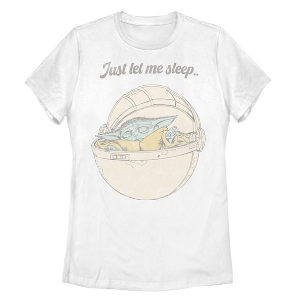 Juniors Star Wars Let Me Sleep Tee