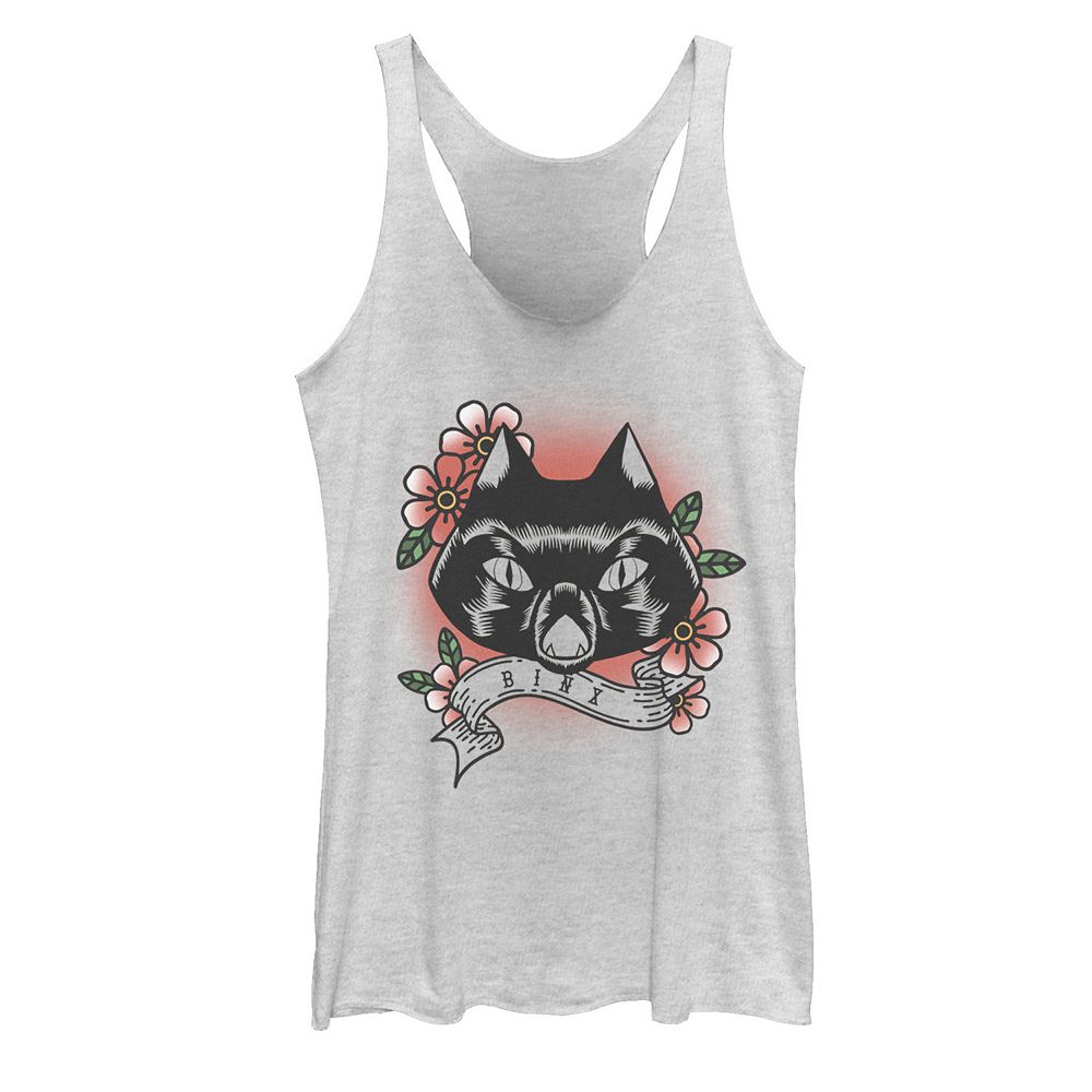 Disney's Hocus Pocus Binx Tattoo Juniors' Tank Top