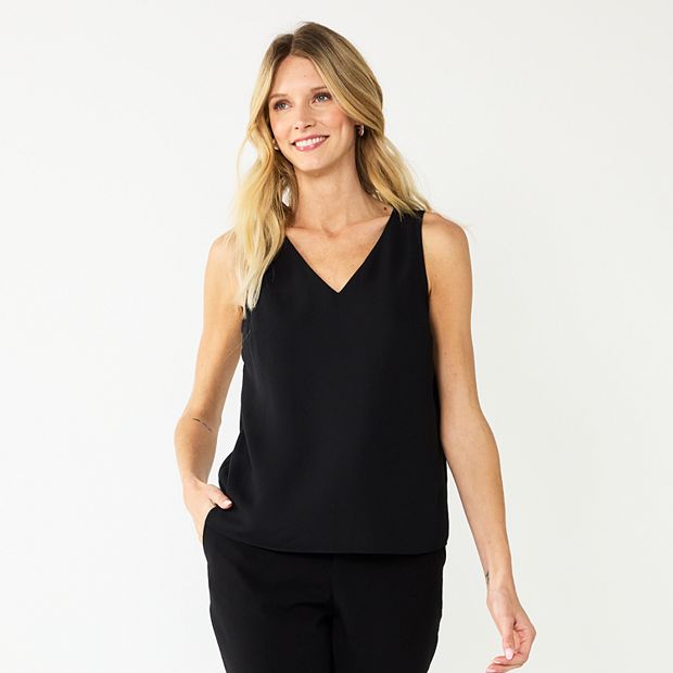 Women s Nine West V Neck Tank Top