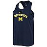 Women's Nike Navy Michigan Wolverines Arch & Logo Classic Performance ...