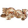Certified International Pine Forest 16-pc. Dinnerware Set
