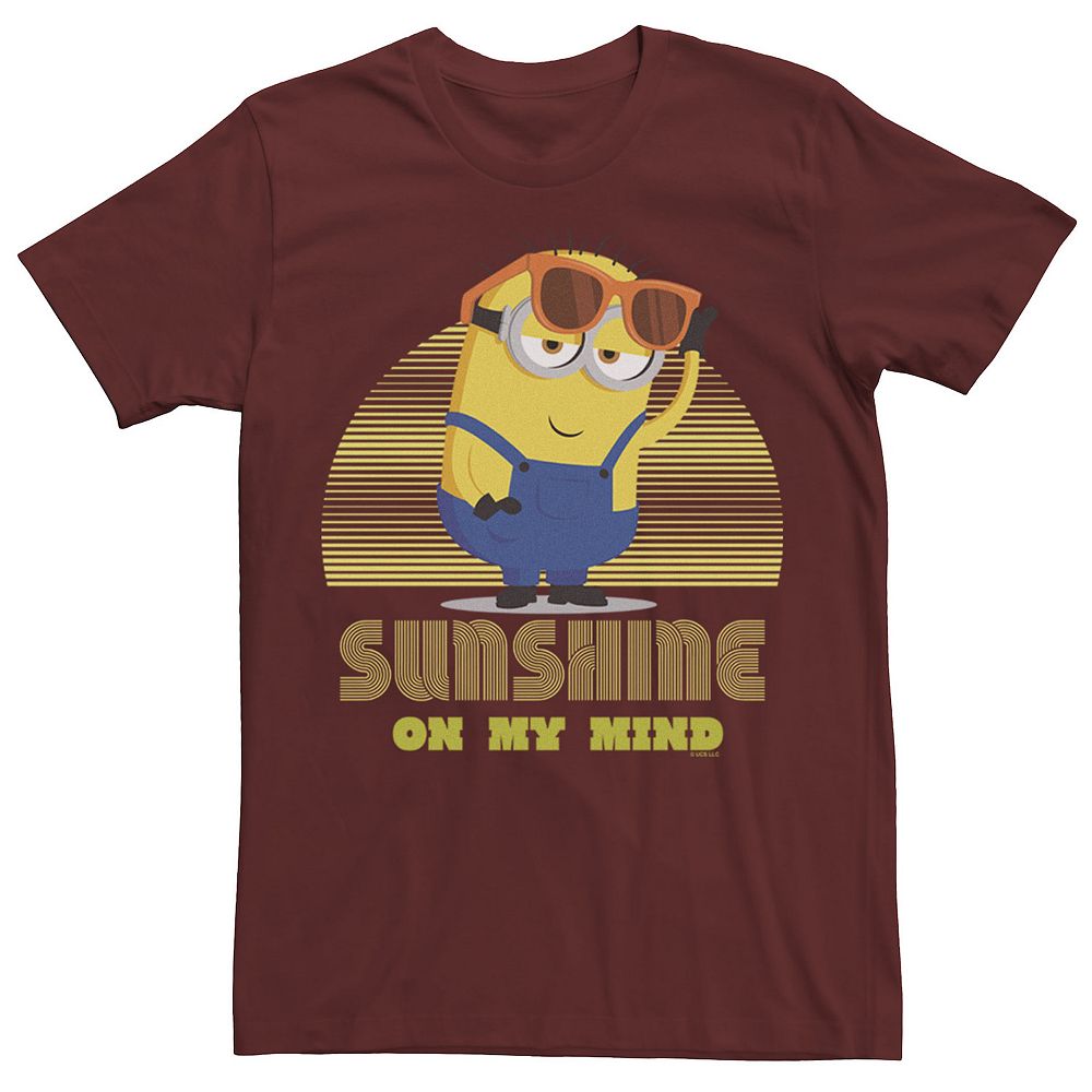 Men's Minions 2 Sunshine On My Mind Portrait Tee