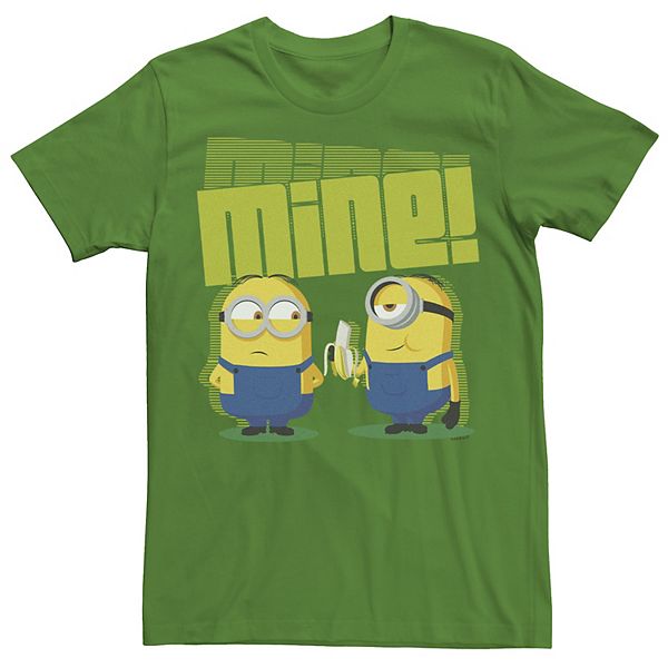 Men's Minions 2 Mine! Group Shot Portrait Tee