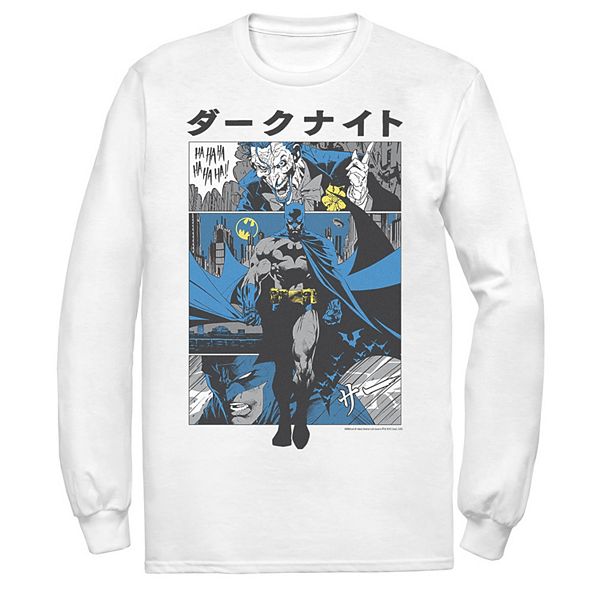 Men's DC Comics Batman Kanji Comic PaneTee