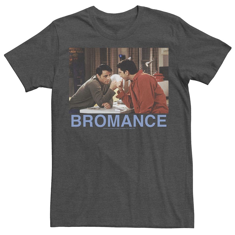 Men's Friends Ross And Joey Bromance Poster Tee