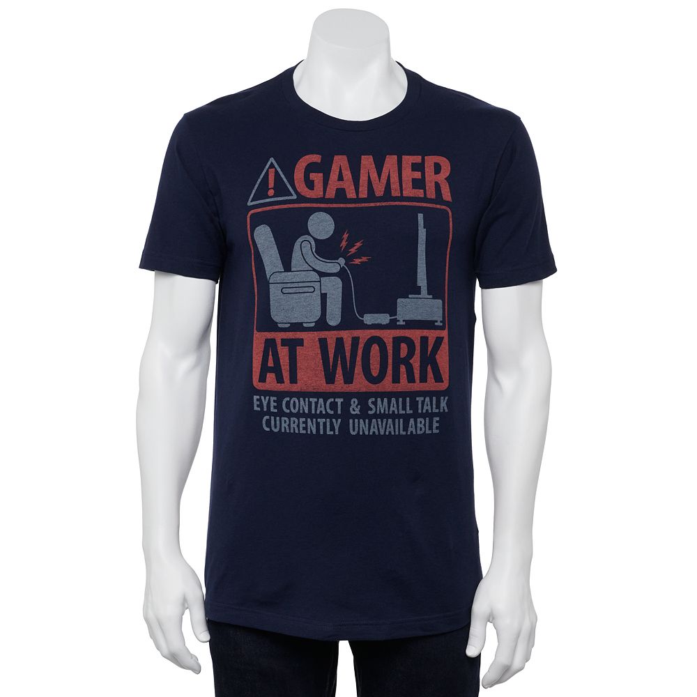 Men's Gamer At Work Tee