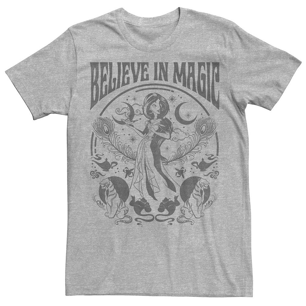 Disney's Aladdin Jasmine Men's Believe In Magic Collage Tee