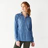 Women's Sonoma Goods For Life® Essential Everyday Button-Down Shirt