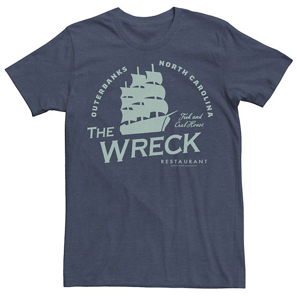 Men's Netflix Outer Banks The Wreck Restaurant Logo Tee