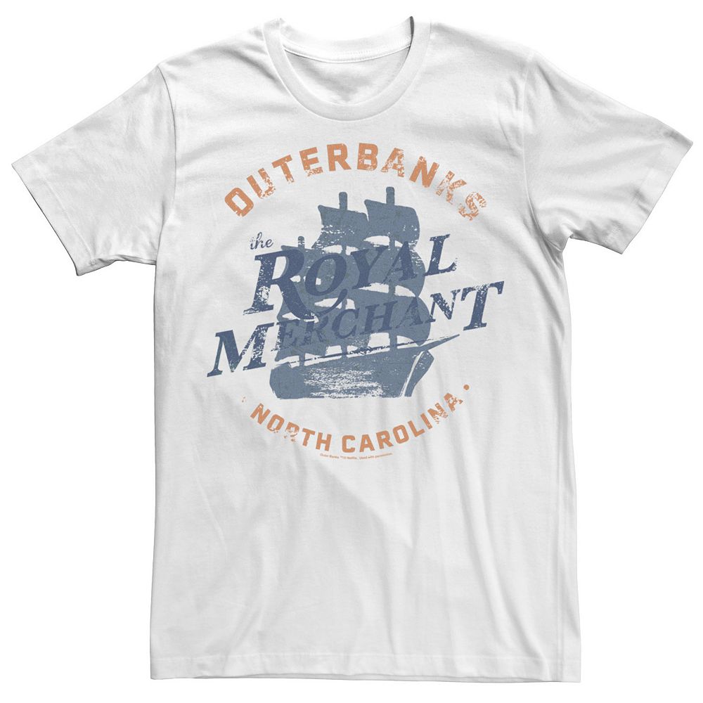 Men's Netflix Outer Banks The Royal Merchant Logo Tee