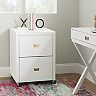 Linon Peggy Rolling File Cabinet
