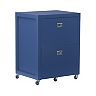 Linon Peggy Rolling File Cabinet