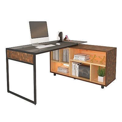 L shaped desk kohls store