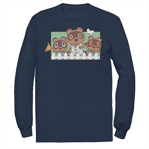 Men's Animal Crossing New Horizons Nook Family Portrait Tee