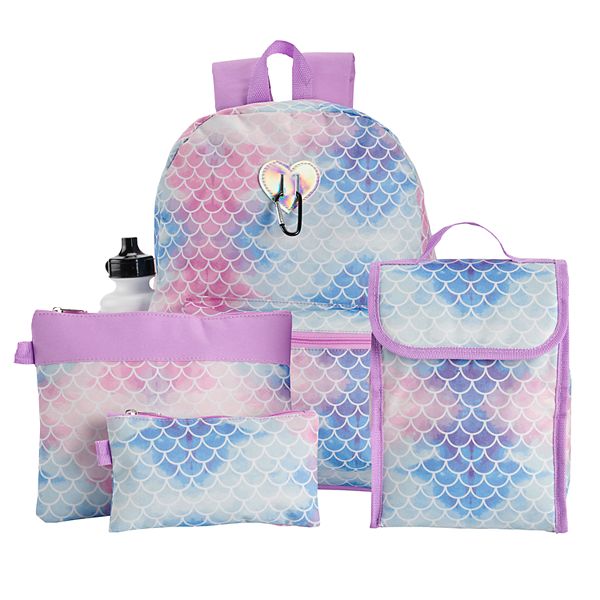 6-Piece Backpack & Accessories Set