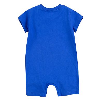 Baby Boy Nike Colorblock Logo Romper