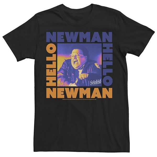 Men's Seinfeld Newman Hello Portrait Squared Tee